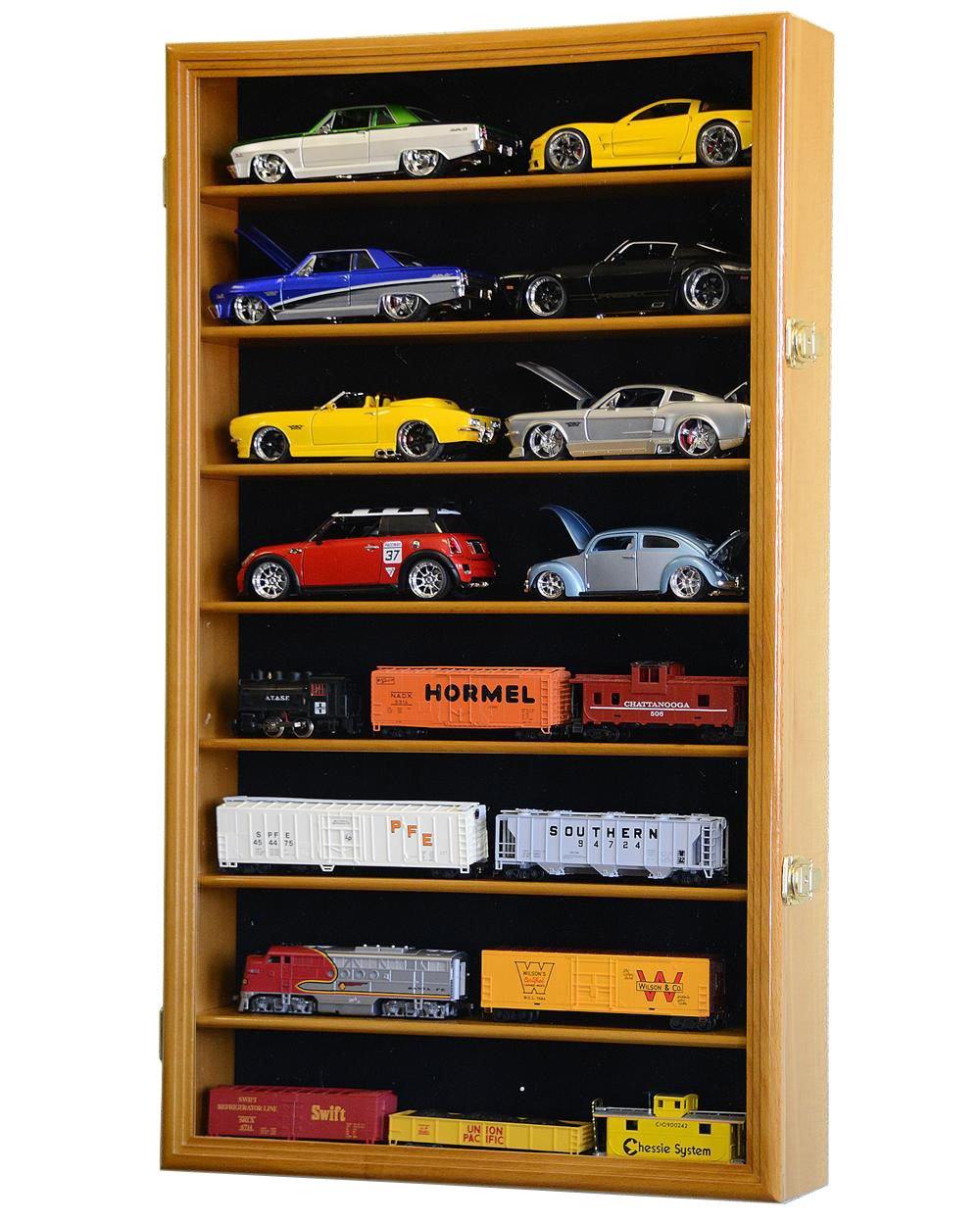Large 1/24 Scale Diecast Car Display Case Cabinet