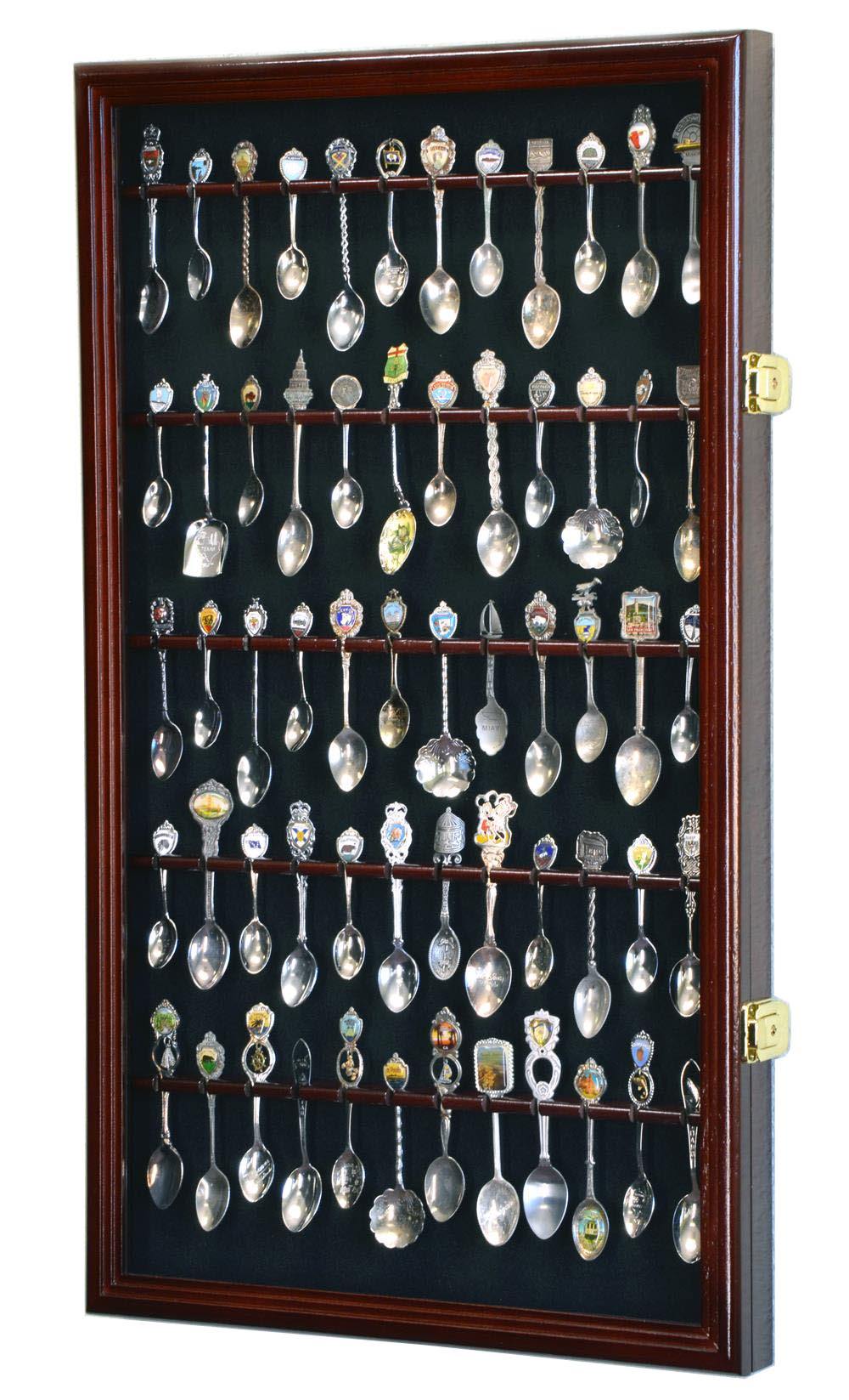 60 Spoon Display Case Cabinet