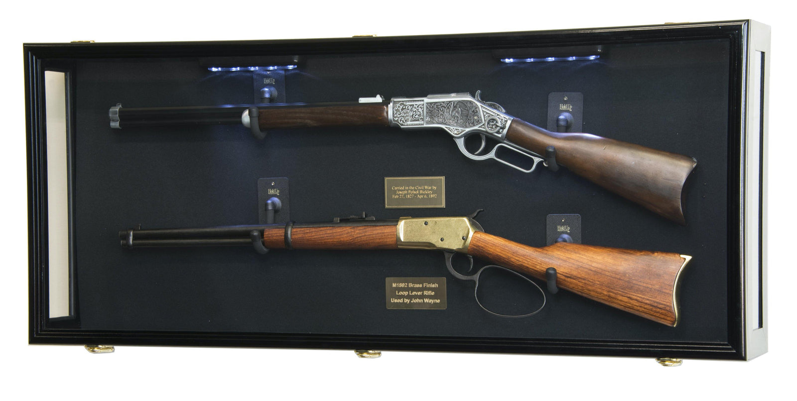 Clear Viewing Guns: Rifle Handgun Display Case Cabinet