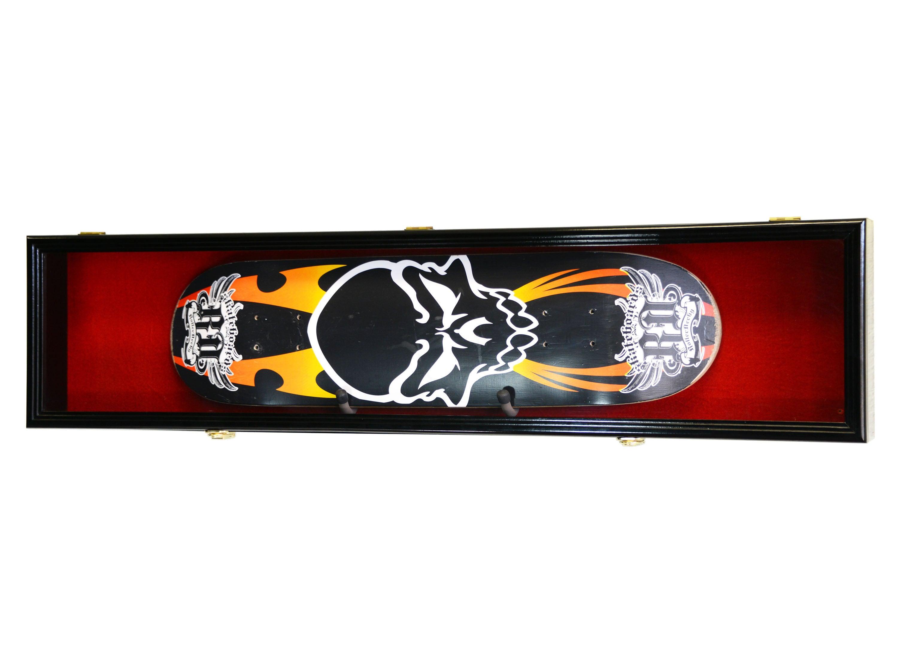 Skateboard Deck Display Case Cabinet - 44"