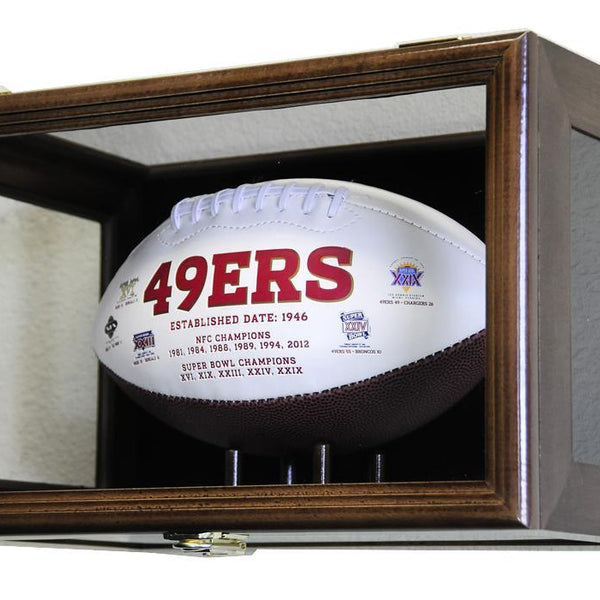 Wall Mounted Football Display Case